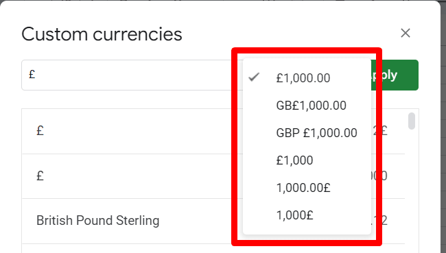 How to Change (or Convert) Currency in Google Sheets - Supatool